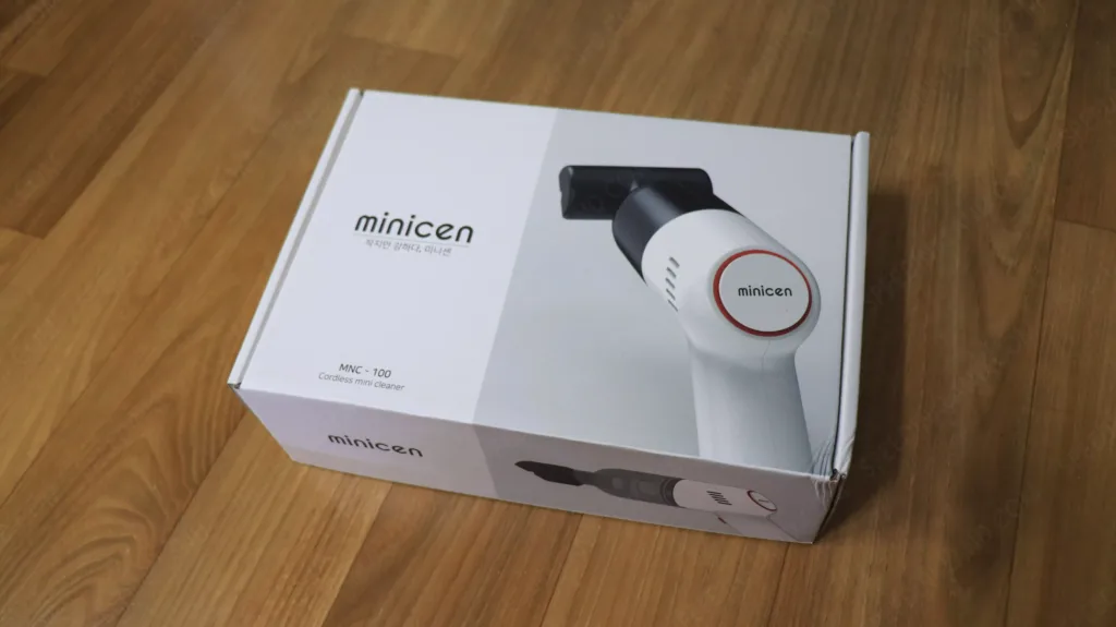 미니센 무선 청소기 MNC-100 가성비 좋은 미니 청소기